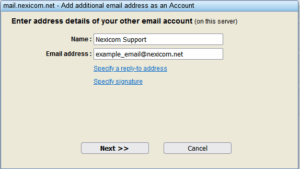 Check Multiple Nexicom Email Accounts with One Login - Nexicom