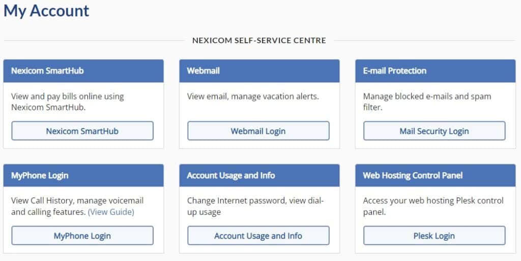 SmartHub – View Bill, Pay Bill, View Billing History - Nexicom