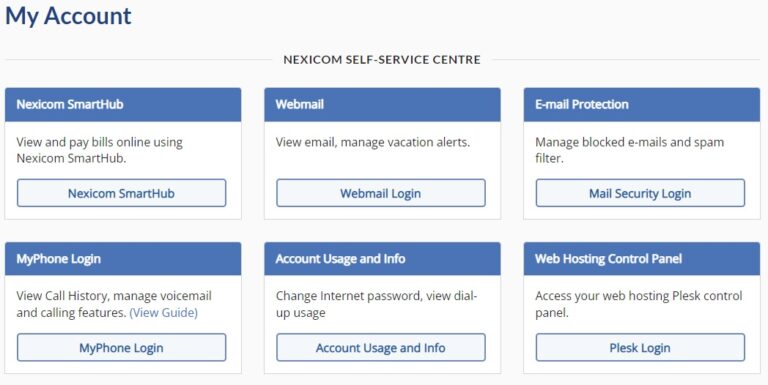 SmartHub – View Bill, Pay Bill, View Billing History - Nexicom