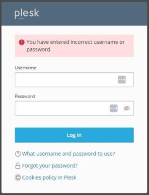 Login to your Web Hosting Control Panel (Plesk) - Nexicom